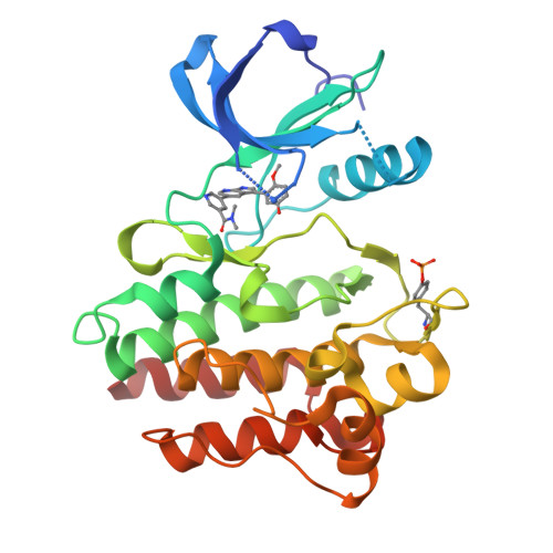 RCSB PDB - 8I7S: The crystal structure of human abl1 kinase domain in ...
