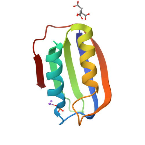 RCSB PDB - 8JFS: Phosphate bound acylphosphatase from Deinococcus ...