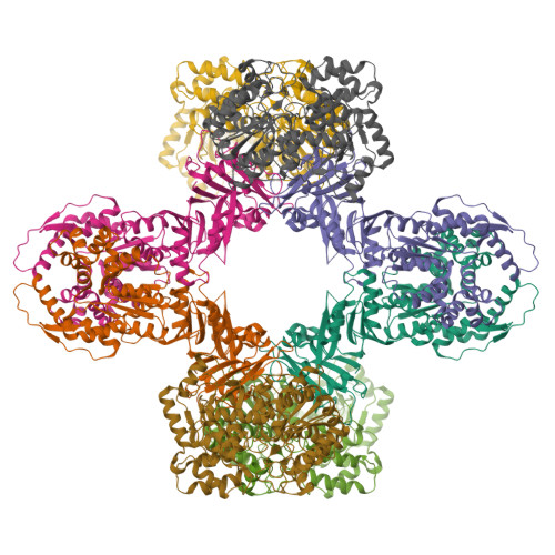 RCSB PDB - 8JQB: Structure of Gabija GajA-GajB 4:4 Complex
