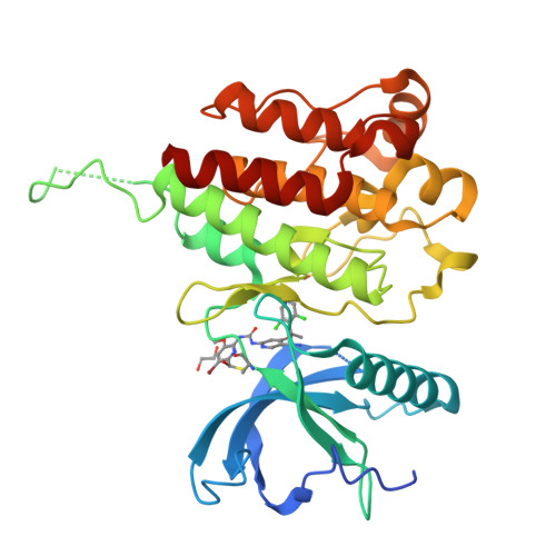 RCSB PDB - 8KH6: Crystal structure of FGFR4 kinase domain with 8r