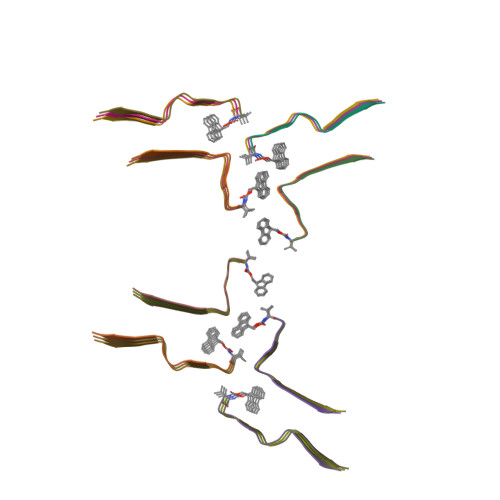 RCSB PDB - 8OI0: Structure of the Fmoc-Tau-PAM4 Type 4 amyloid fibril