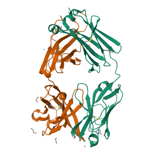 RCSB PDB - 8OJU: Crystal structure of the human IgD Fab - structure Fab3