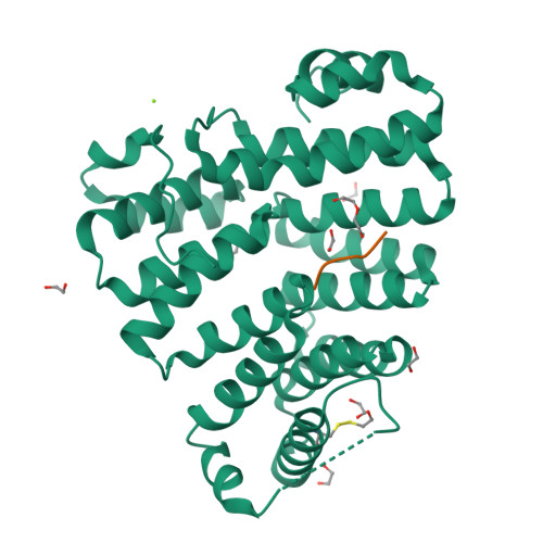RCSB PDB - 8OS1: X-ray structure of the Peroxisomal Targeting Signal 1 ...