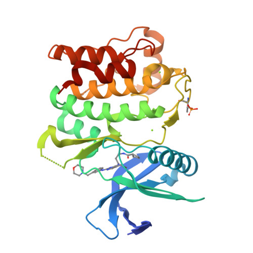 RCSB PDB - 8P5L: Kinase domain of mutant human ULK1 in complex with ...