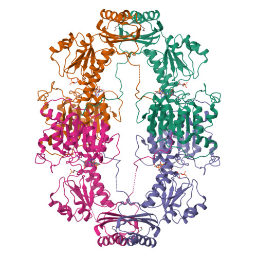 RCSB PDB - 8PIR: Crystal structure of Ser33 in complex with 3-PGA (3 ...