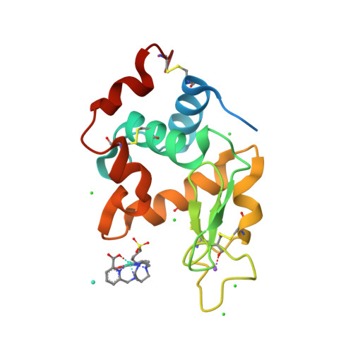 RCSB PDB - 8POB: Crystal structure of Hen Egg White Lysozyme co ...