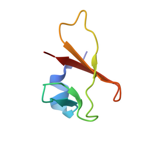 RCSB PDB - 8Q5B: Characterization of the zinc finger u-protein HVO_0758 ...