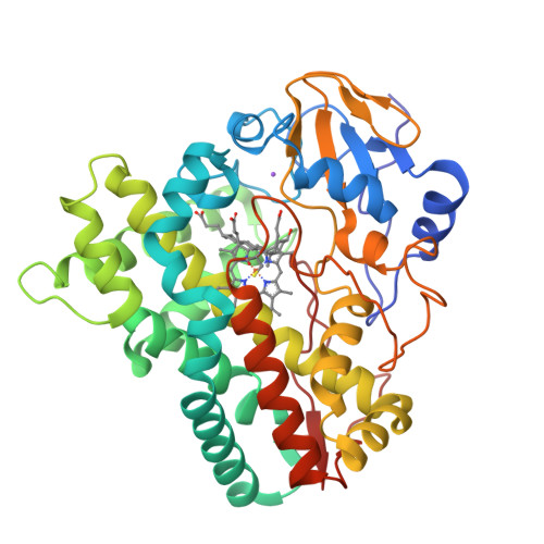 RCSB PDB - 8QYI: OleP in complex with lithocholic acid in high salt ...