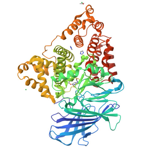 RCSB PDB - 8RX9: LTA4 hydrolase in complex with compound3