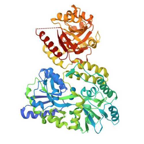 RCSB PDB - 8SBU: Crystal structure of MBP fusion with HPPK from ...
