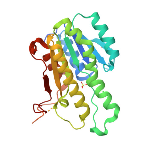 RCSB PDB - 8SBV: Crystal Structure of 2,3-dihydro-2,3-dihydroxybenzoate ...