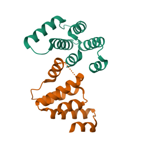 RCSB PDB - 8SS1: Structure of a bacterial death-like domain from ...