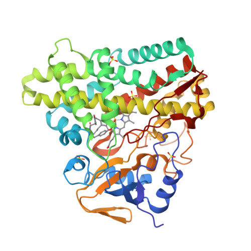 RCSB PDB - 8TDQ: SFX-XFEL structure of CYP121 cocrystallized with ...