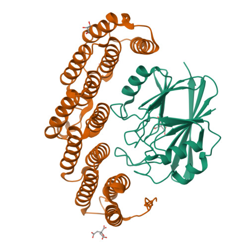 RCSB PDB - 8TTC: Structure of retromer VPS29-VPS35 (483-796) complexed ...