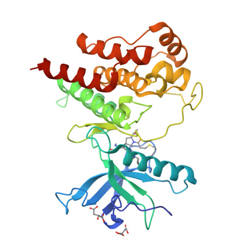 RCSB PDB - 8UDT: The X-RAY co-crystal structure of human FGFR3 and KIN-3248