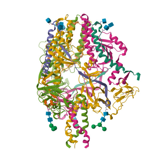 RCSB PDB - 8UUP: Structure of the Measles virus Fusion protein in the ...