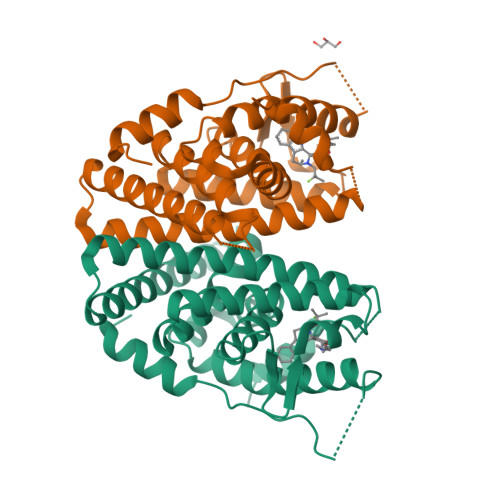 RCSB PDB - 8VV1: Estrogen receptor alpha ligand binding domain in complex with palazestrant
