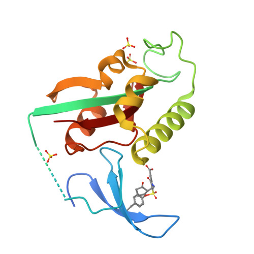 RCSB PDB - 8VZ3: Structure of human PIN1 covalently derivatized with ...