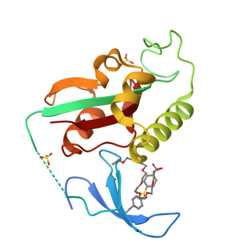 RCSB PDB - 8VZ5: Structure of human PIN1 covalently derivatized with ...