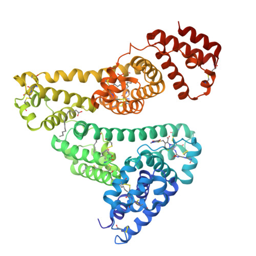 RCSB PDB - 8YXB: Crystal structure of the HSA complex with ceftriaxone ...