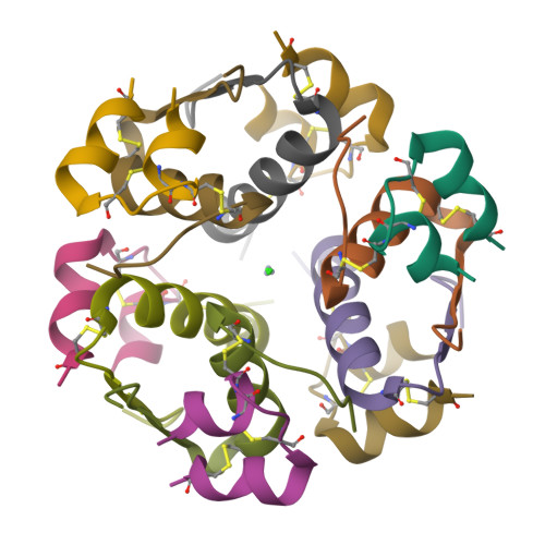 RCSB PDB - 8Z4B: Crystal structure of LysB22-AspB28 insulin analog at ...