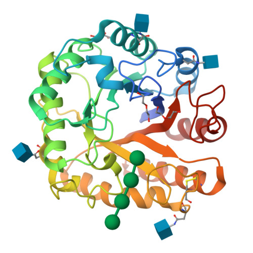 RCSB PDB - 8ZI5: Crystal structure of a beta-1,4-endoglucanase from ...