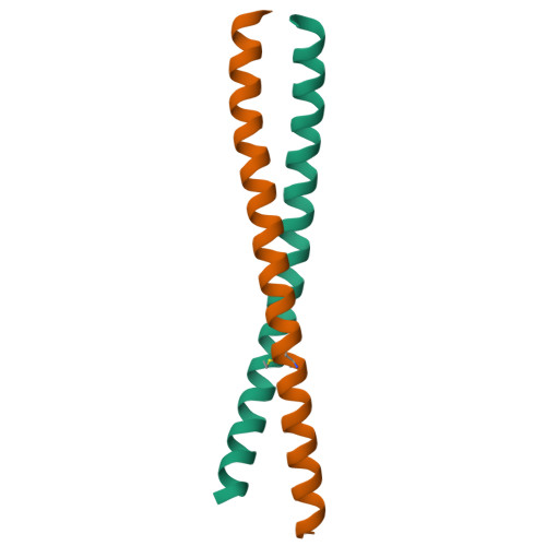 RCSB PDB - 9AVM: Crystal Structure of CARD9 coiled-coil K156-K214
