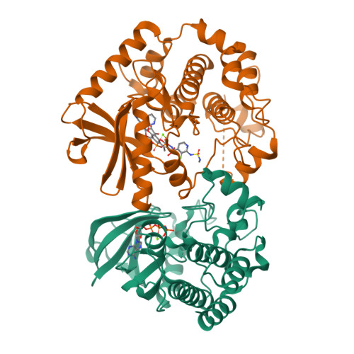 RCSB PDB - 9AXY: Crystal structure of BRAF/MEK complex with NST-628 and ...