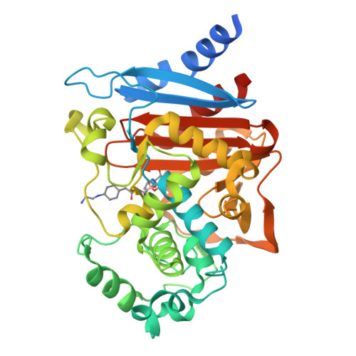 RCSB PDB - 9AZU: Crystal structure of PDC-3 beta-lactamase in complex ...