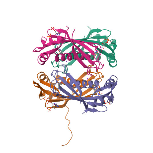 RCSB PDB - 9CCR: Crystal structure of the EspE7 thioesterase mutant ...