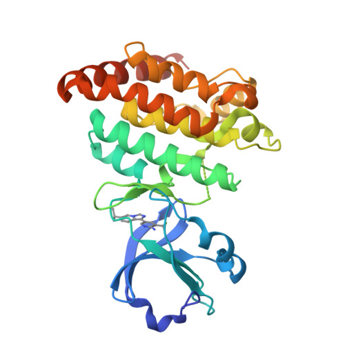 RCSB PDB - 9CDX: Crystal structure of DLK with inhibitor bound