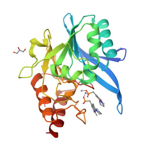 RCSB PDB - 9DAG: Crystal structure of NDM-1 complexed with compound 13