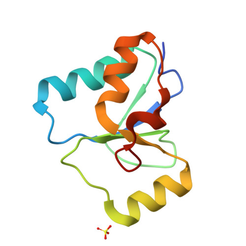 RCSB PDB - 9DFO: PARP4 BRCT domain K31Q mutant