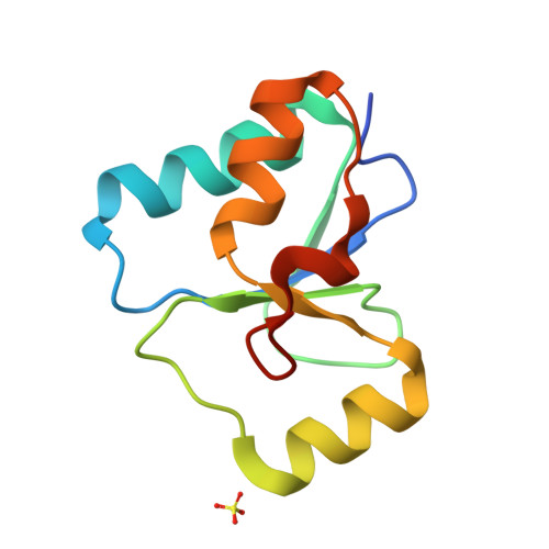 RCSB PDB - 9DFQ: PARP4 BRCT domain F39Q mutant