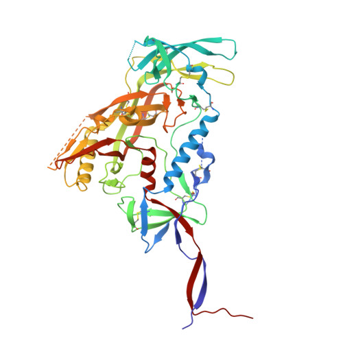 RCSB PDB - 9DIM: Q23.MD39 in Complex with Fab from antibody 35O22