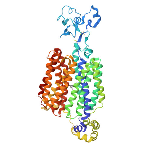 RCSB PDB - 9DKA: Structure of URAT1 in complex with benzbromarone