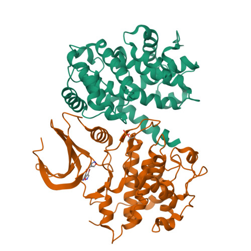RCSB PDB - 9ETA: CDK2-cyclin A in complex with FragLite 3