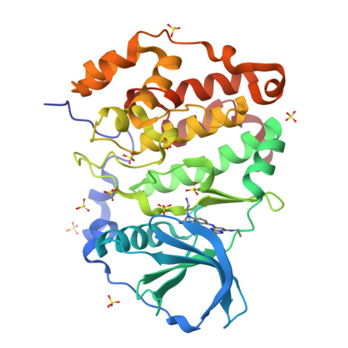 RCSB PDB - 9EZG: Crystal structure of human Casein Kinase II subunit ...