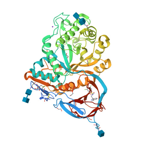 RCSB PDB - 9FB2: Gcase in complex with small molecule inhibitor 1