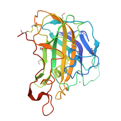RCSB PDB - 9FDL: Crystal structure of the catalytic domain of an AA9 ...