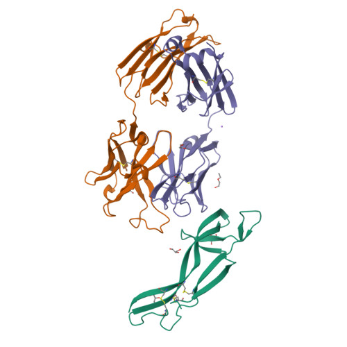 RCSB PDB - 9FIK: Structure of the FAB fragment of the Antibody NTF30037 ...