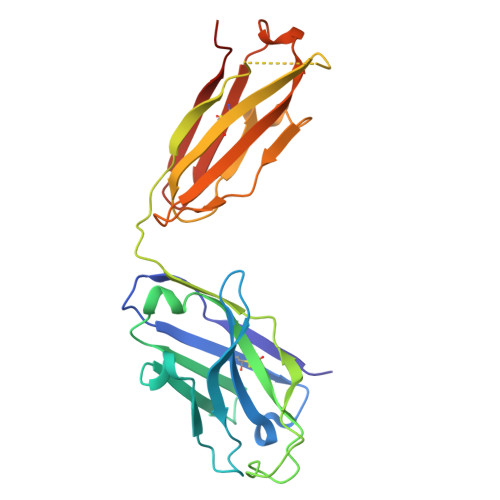RCSB PDB - 9FIK: Structure of the FAB fragment of the Antibody NTF30037 ...