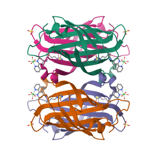 RCSB PDB - 9FNR: Artificial metalloenzyme with a nickel-based 1,10 ...