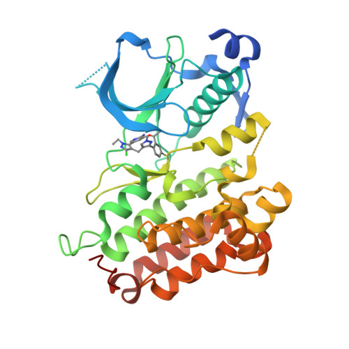 RCSB PDB - 9GBE: Structure of Human Anaplastic Lymphoma Kinase (ALK ...