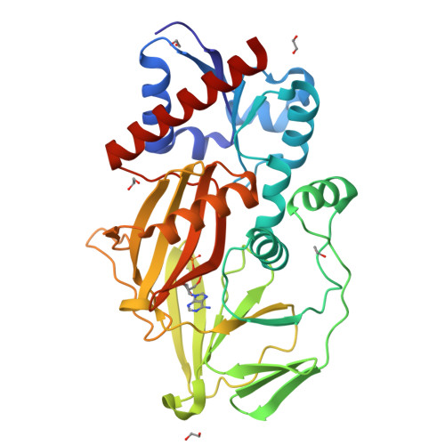 RCSB PDB - 9GR8: Crystal structure of the N-terminal kinase domain from ...