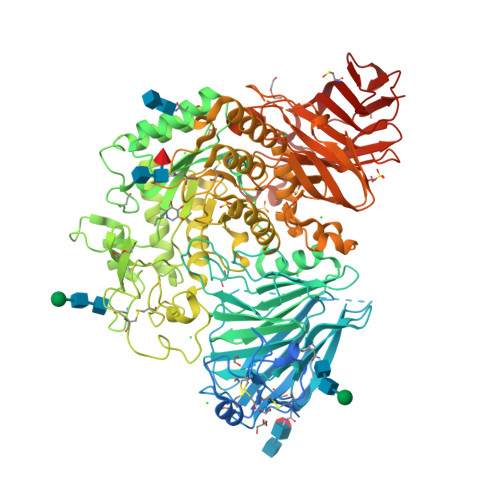 RCSB PDB - 9GTC: Crystal structure of human lysosomal acid-alpha ...