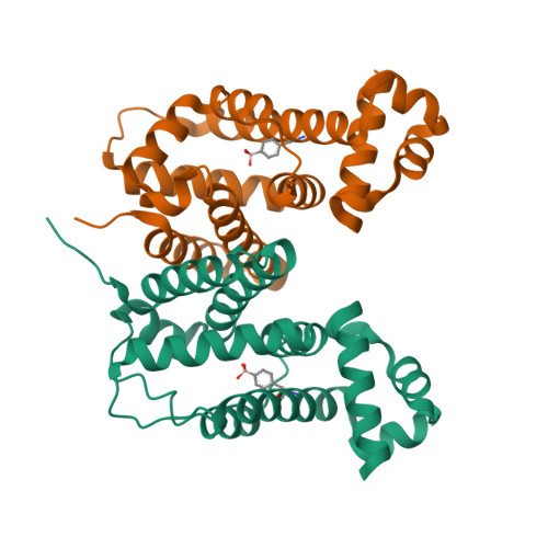RCSB PDB - 9GTV: Crystal structure of RamR with Tyr59 replaced with ...