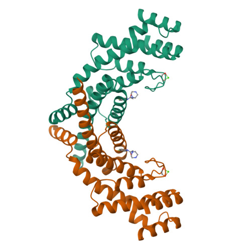 RCSB PDB - 9HCU: Crystal structure of human TRF1 TRFH domain in complex ...
