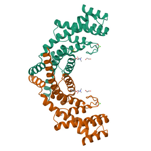 RCSB PDB - 9HCZ: Crystal structure of human TRF1 TRFH domain in complex ...