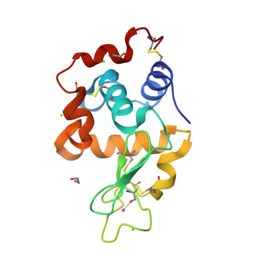 RCSB PDB - 9I6N: Hen egg-white lysozyme structure collected at EuXFEL ...